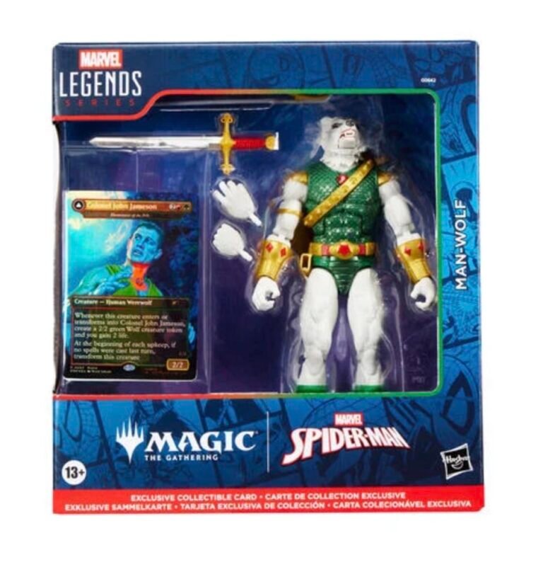 Marvel Legends Series Magic: The Gathering Man-Wolf – Harsh Reality Gaming
